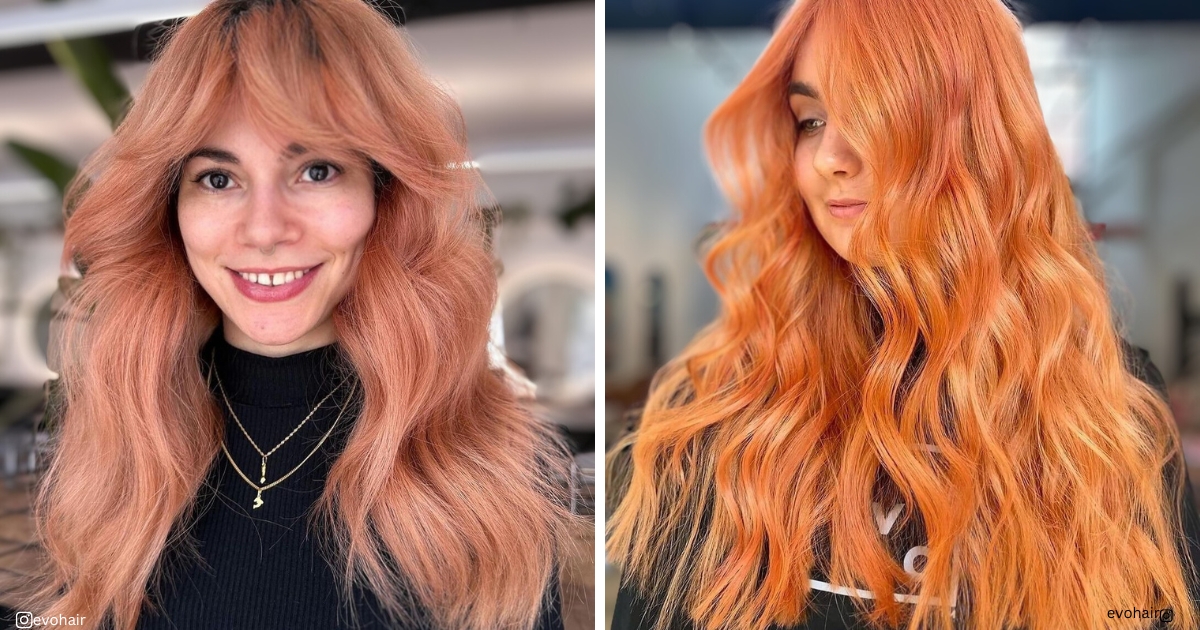 23 Peach Fuzz Hair Color Ideas As The Trendy Shade You Need To Try