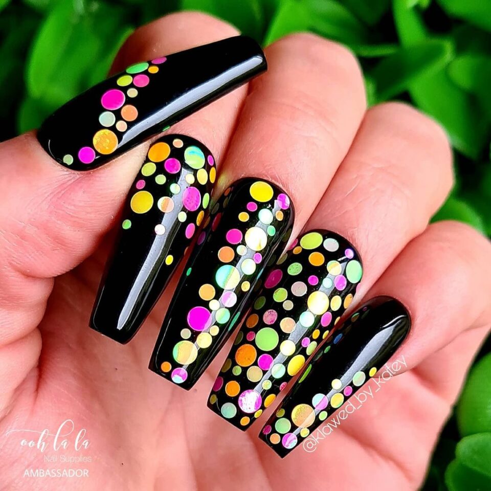 The Coolest Base For Most Unique Funky Nails Inspo