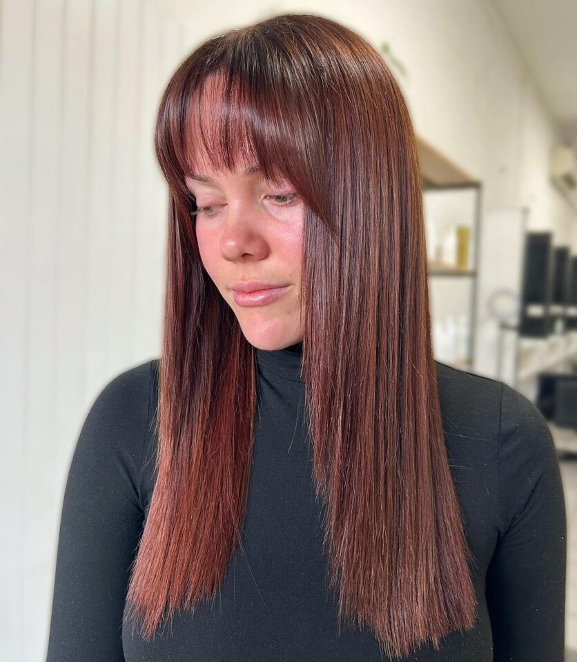 The Hottest Brunette Shade Award Goes To Maple Brown Hair