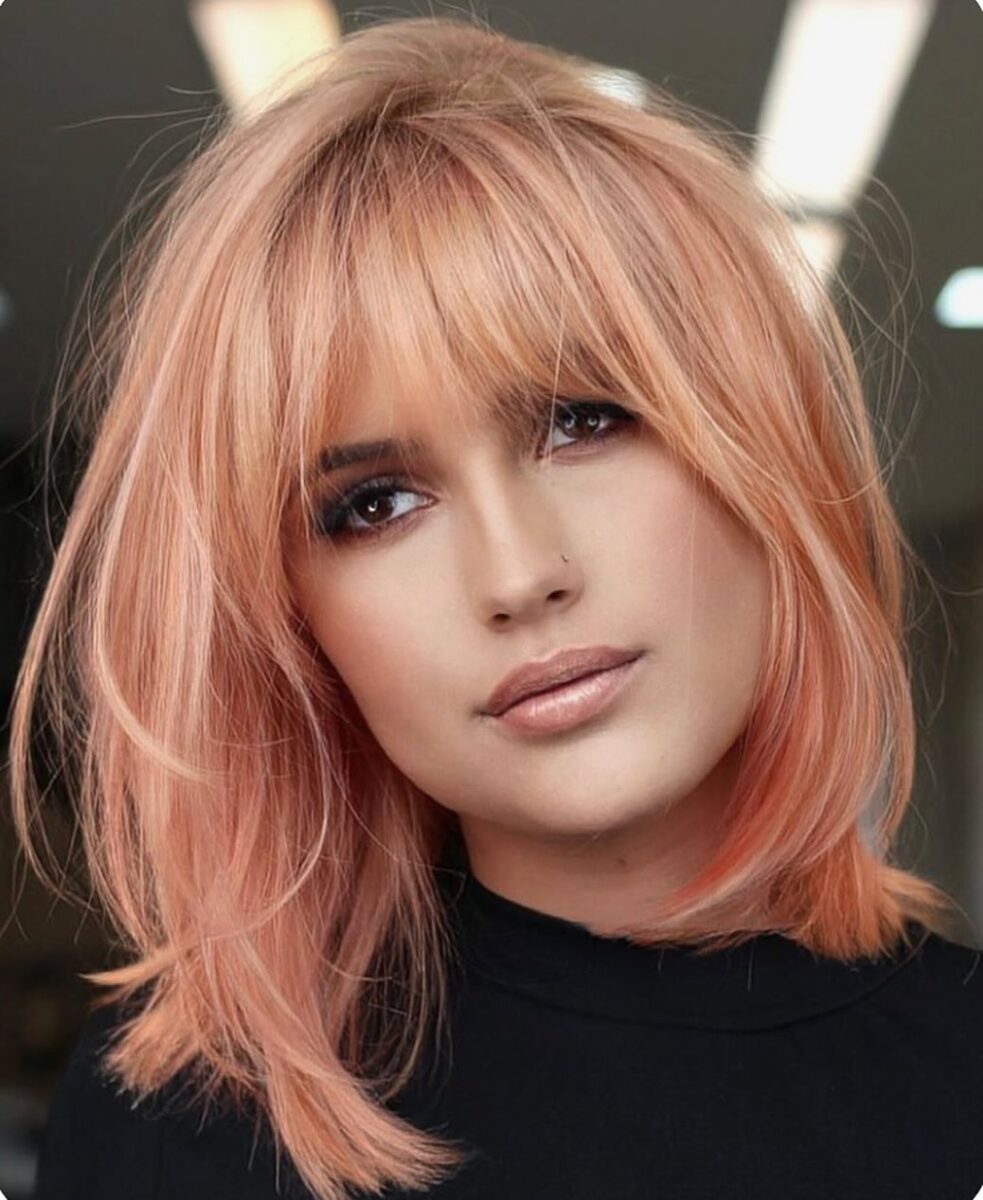 23 Peach Fuzz Hair Color Ideas As The Trendy Shade You Need To Try