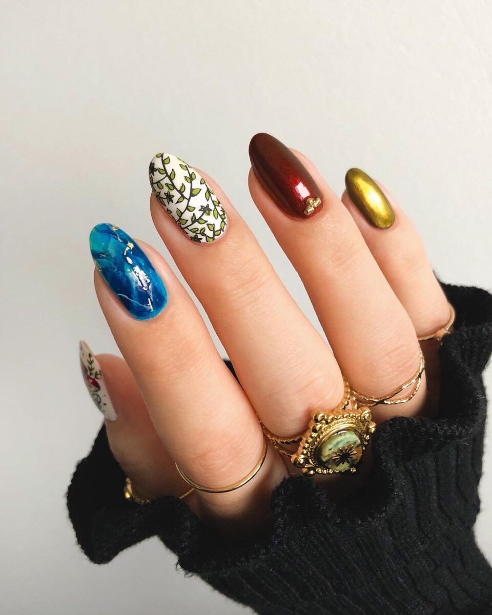 22 Trendiest Mob Wife Nail Designs That Scream Power and Glamour