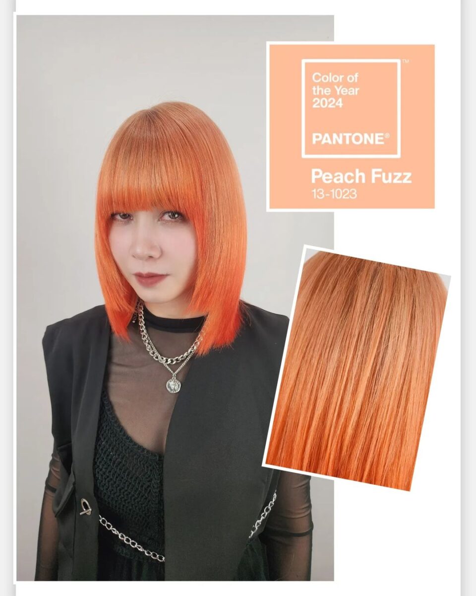 23 Peach Fuzz Hair Color Ideas As The Trendy Shade You Need To Try