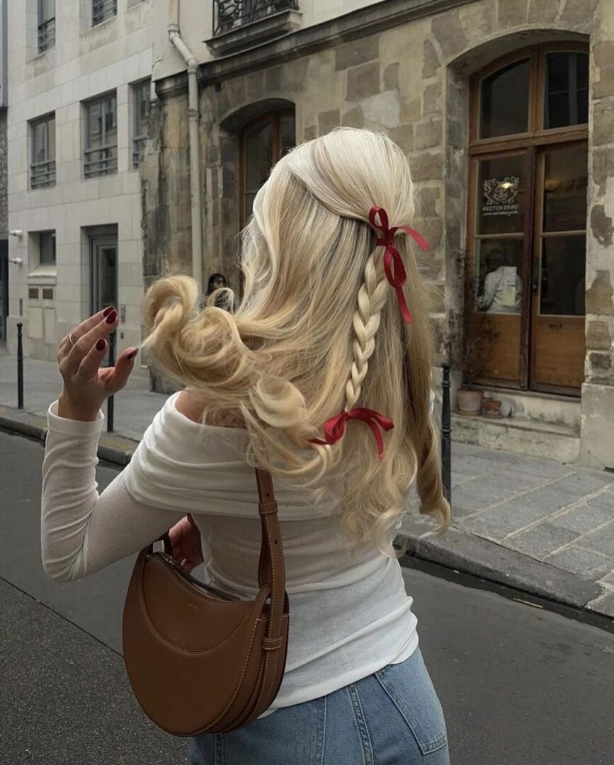 The Ribbon Hairstyle Is Trending And These 22 Inspo Pics Prove It