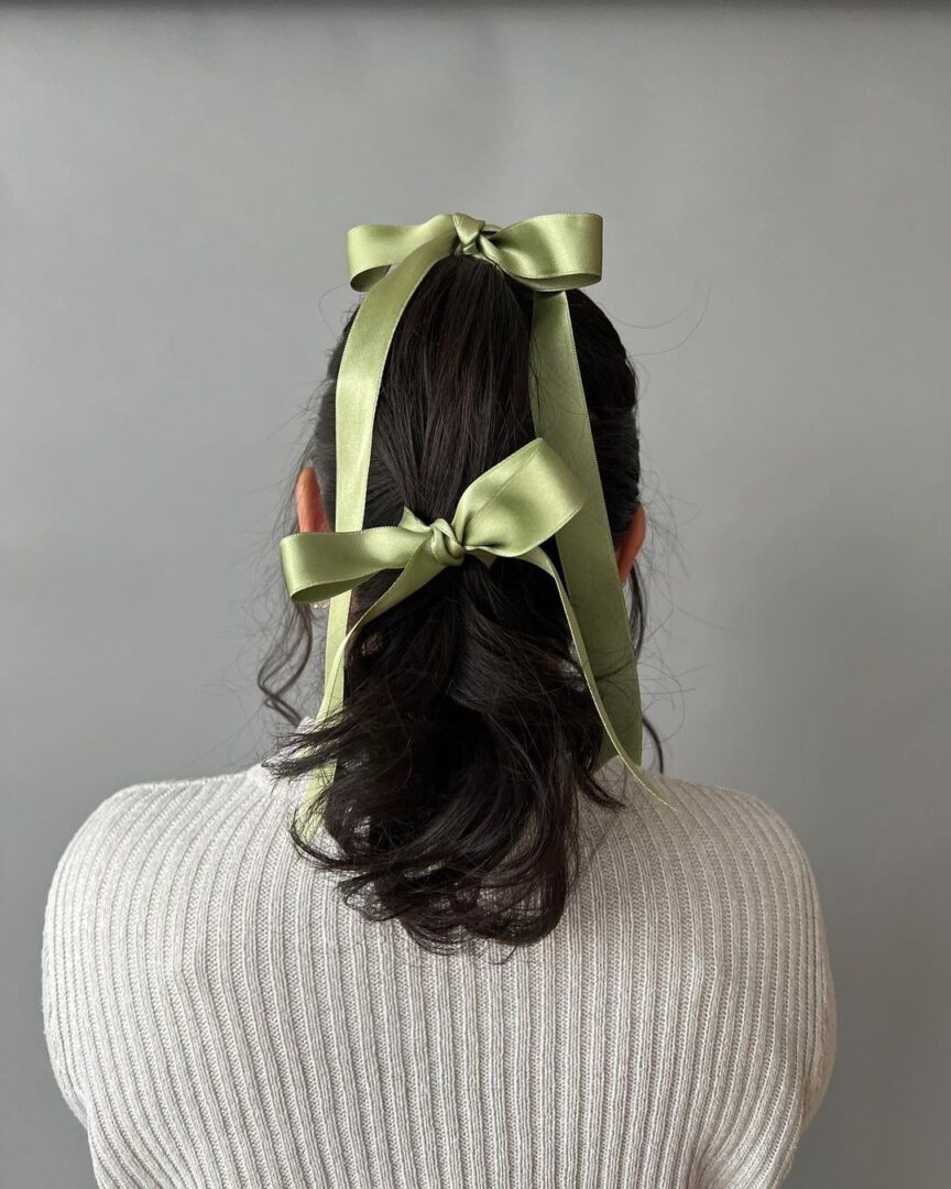 The Ribbon Hairstyle Is Trending And These 22 Inspo Pics Prove It