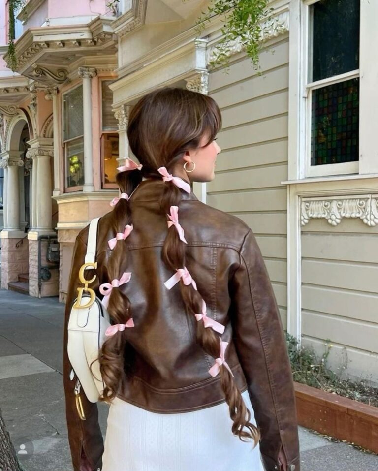 The Ribbon Hairstyle Is Trending And These 22 Inspo Pics Prove It