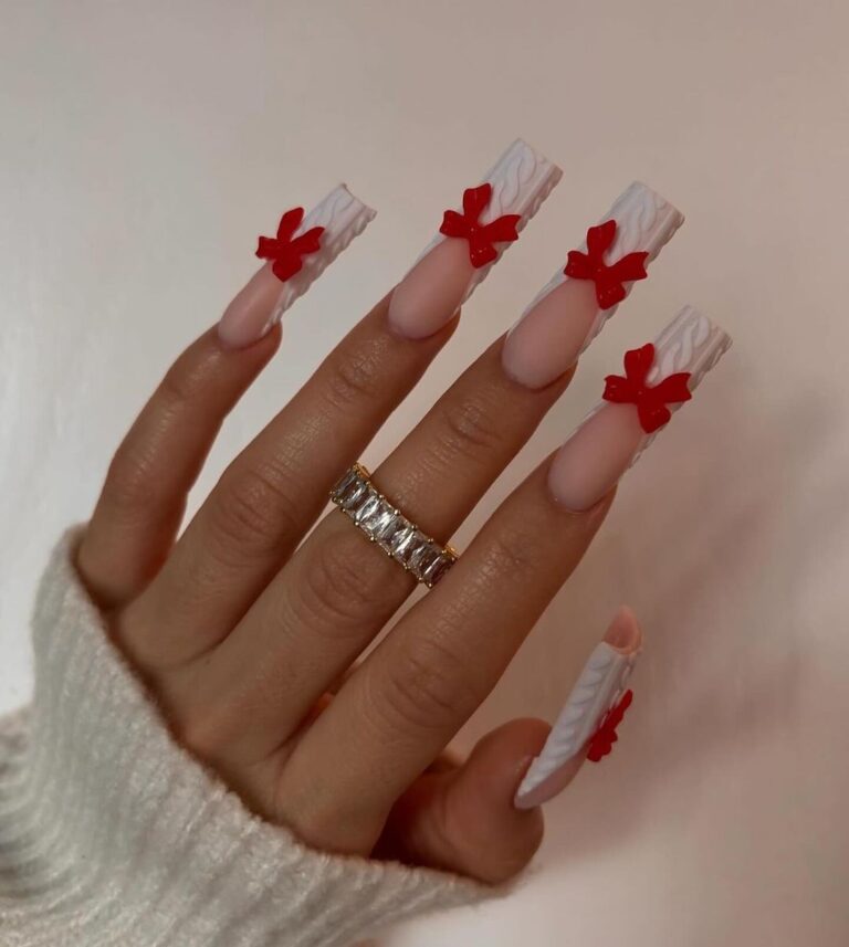 Creative Red Spring Nails To Inspire Your Next Mani