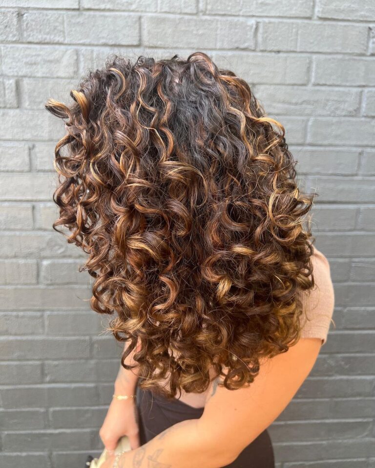 Caramel Highlights Curly Hair Combo Is Trending And These 22 Pics Prove Why