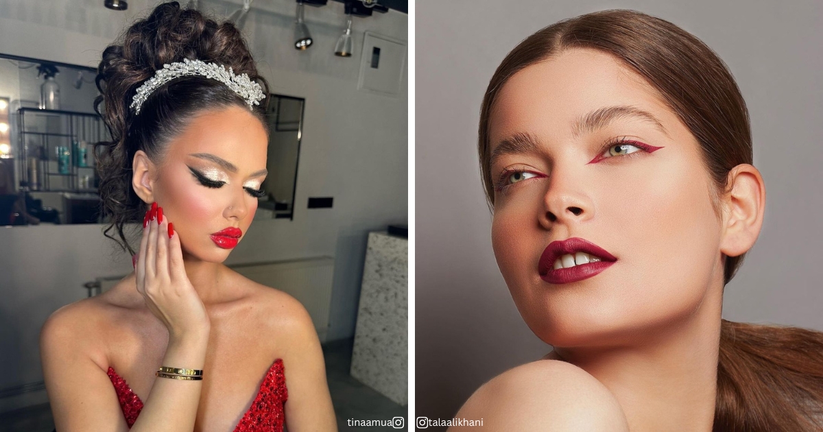 20 New Ways To Upgrade Classic Red Prom Makeup