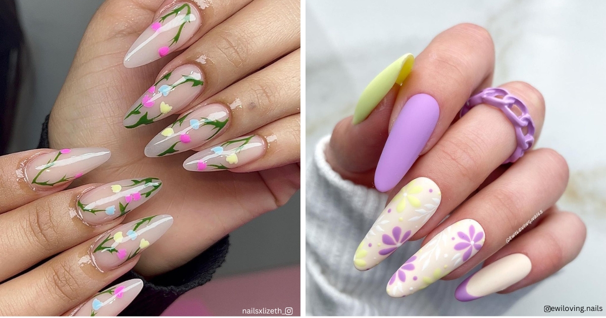 22 Drop Dead Gorgeous Almond Spring Nails To Usher In The New Season