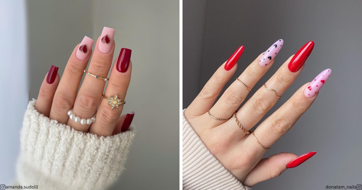 27 Hot Red Nails That Will Set Your Mani On Fire