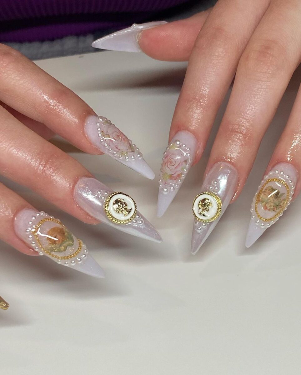 The Most Elegant Baroque Nails That Are Fit For Royalty