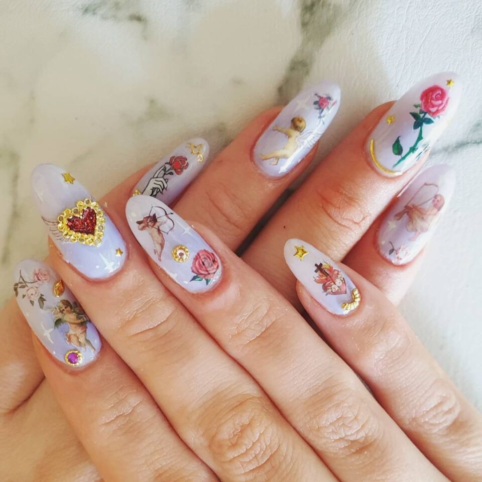The Most Elegant Baroque Nails That Are Fit For Royalty