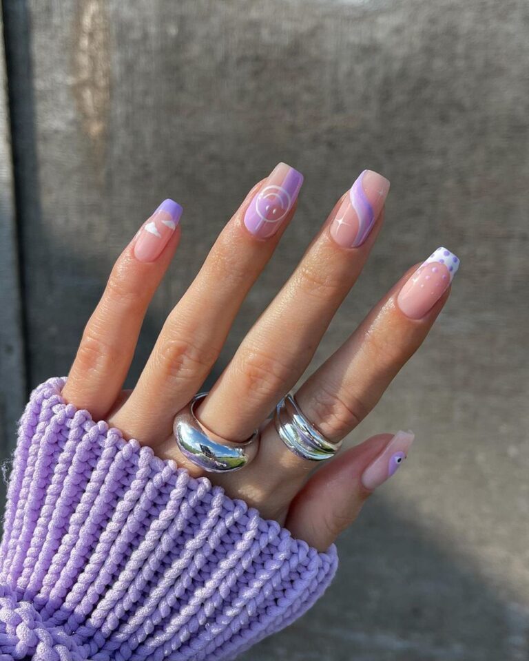 22 Lilac Nail Designs For The Loveliest Mani