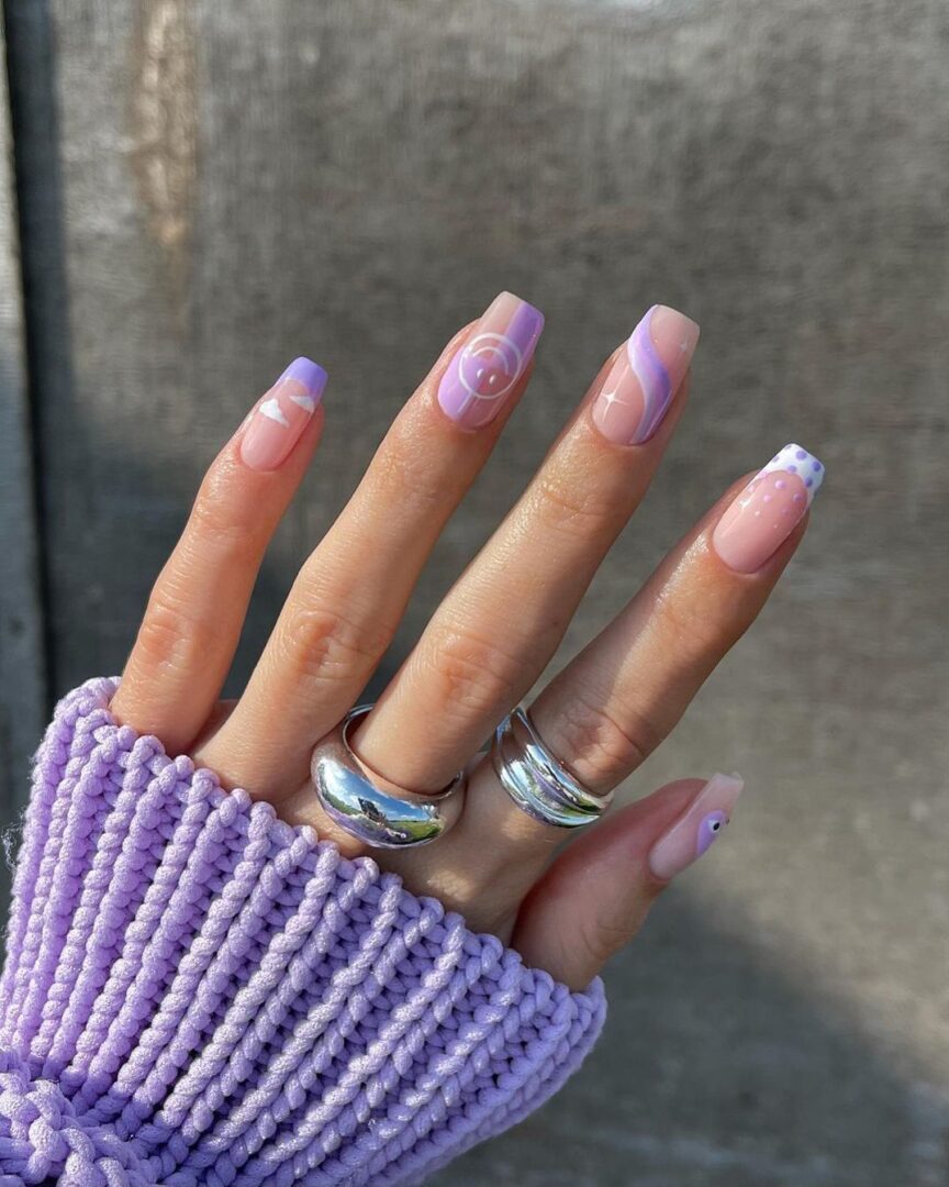 22 Lilac Nail Designs For The Loveliest Mani