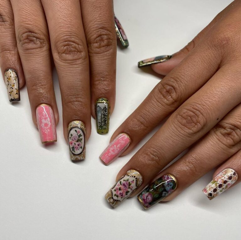 The Most Elegant Baroque Nails That Are Fit For Royalty