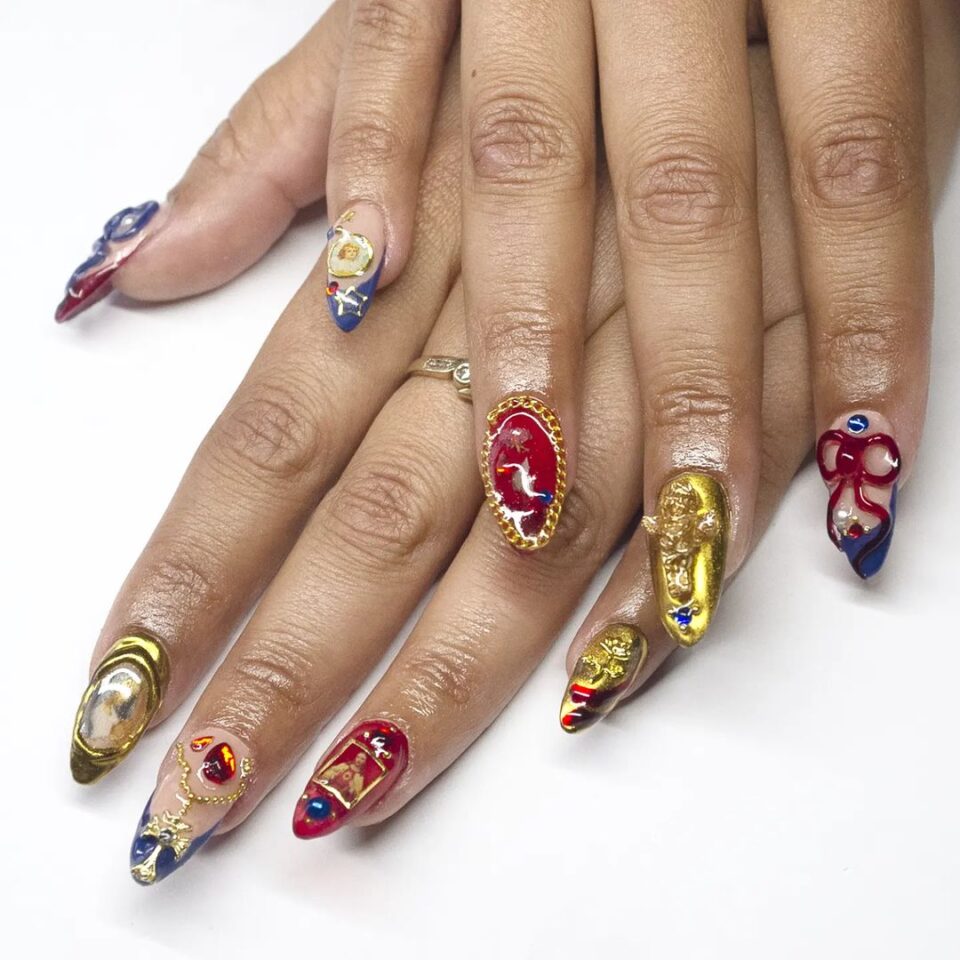 The Most Elegant Baroque Nails That Are Fit For Royalty
