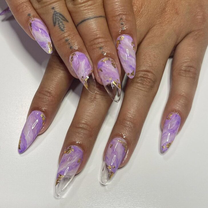 22 Lilac Nail Designs For The Loveliest Mani