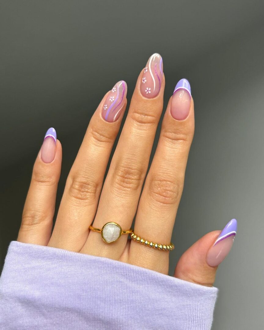 22 Lilac Nail Designs For The Loveliest Mani