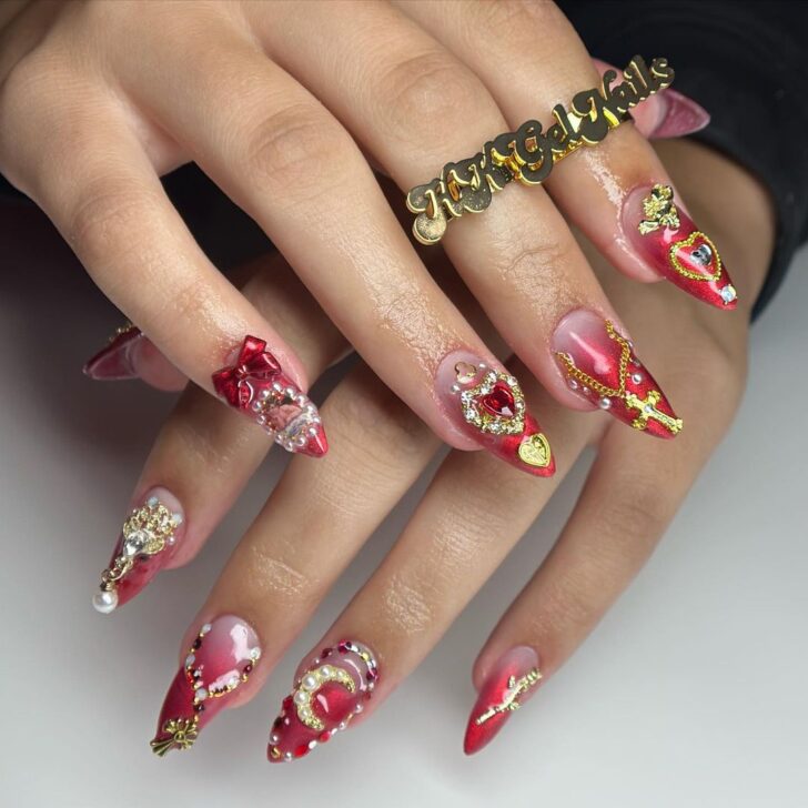 The Most Elegant Baroque Nails That Are Fit For Royalty