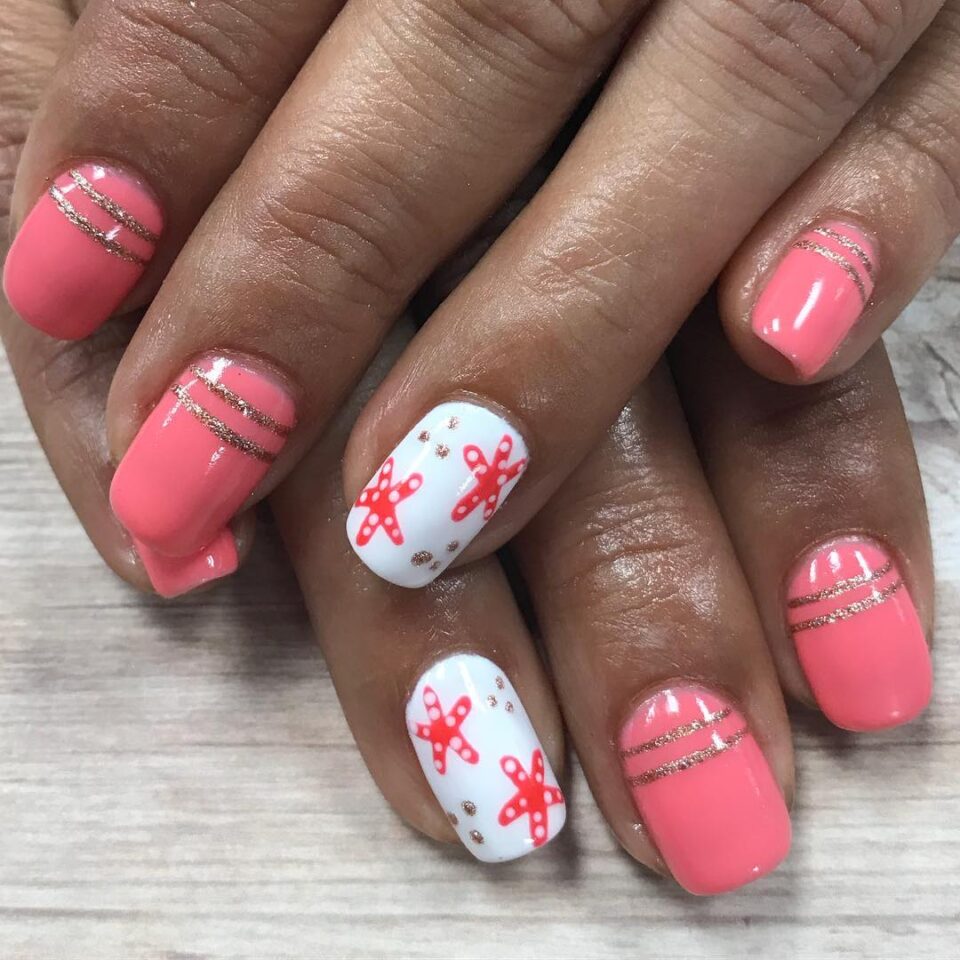 25 Most Awesome Beach Nails For Your Dream Vacation