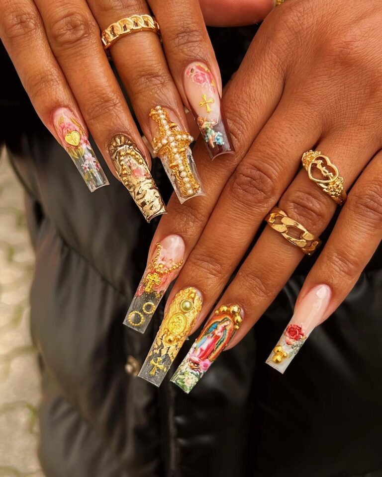 25 Basic Baddie Nails That Are Both Bold And Beautiful