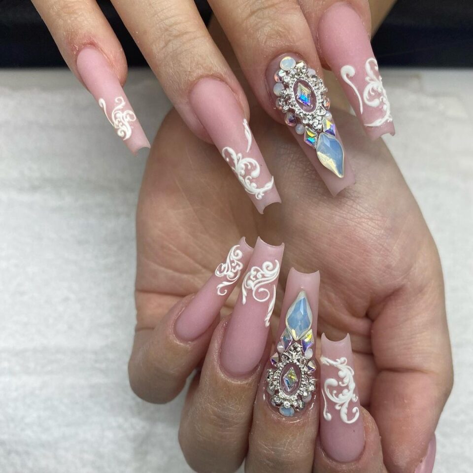 The Most Elegant Baroque Nails That Are Fit For Royalty