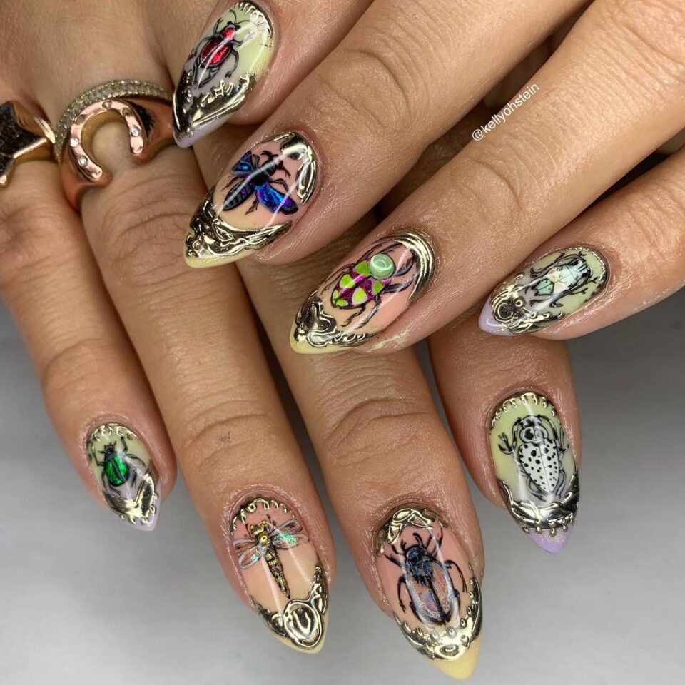 The Most Elegant Baroque Nails That Are Fit For Royalty