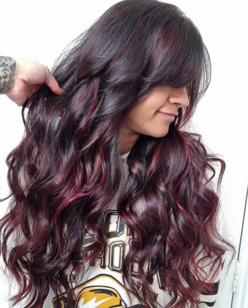 Deep Cherry Red Hair Is A Starting Trend And These 24 Examples Prove It