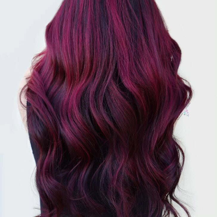 Deep Cherry Red Hair Is A Starting Trend And These 24 Examples Prove It