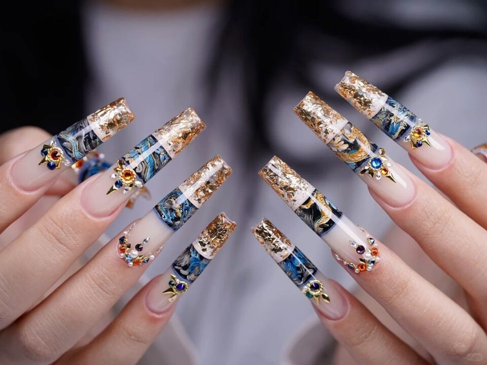 The Most Elegant Baroque Nails That Are Fit For Royalty