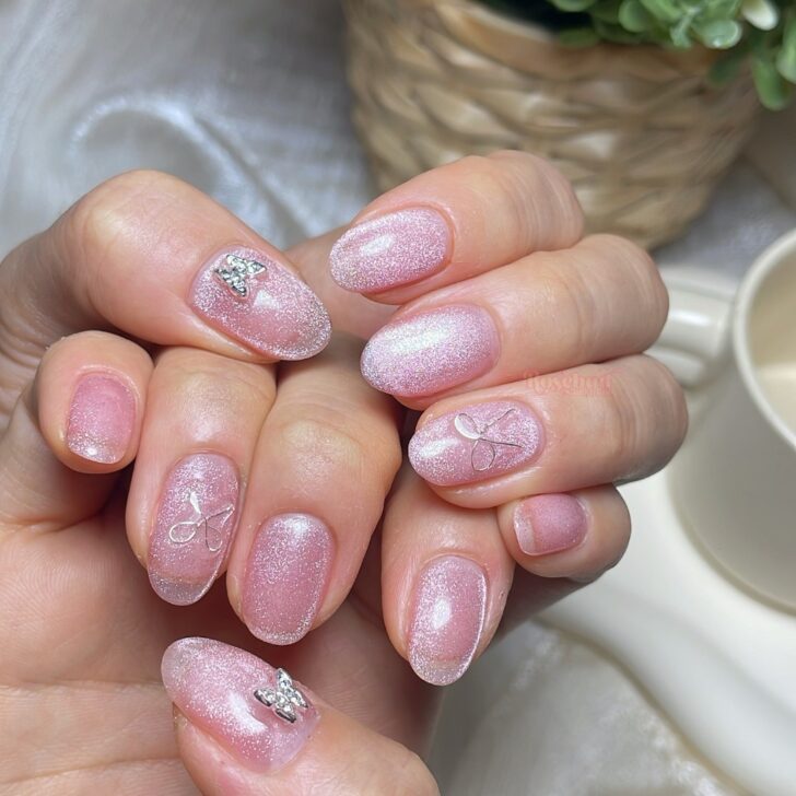 20 Ways To Slay The Pink Gem Nail Trend Everyone's Talking About ...