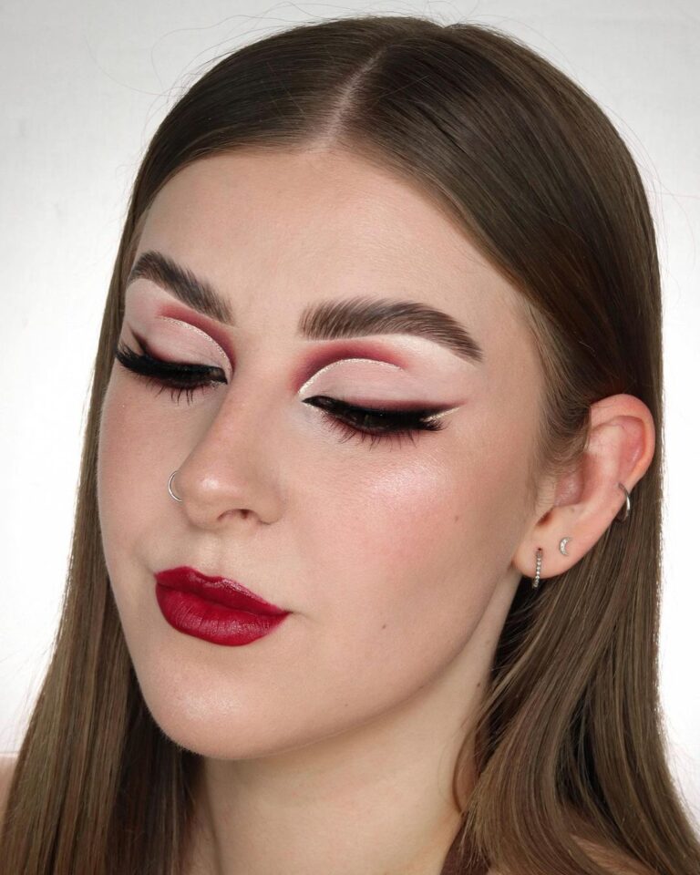 20 New Ways To Upgrade Classic Red Prom Makeup