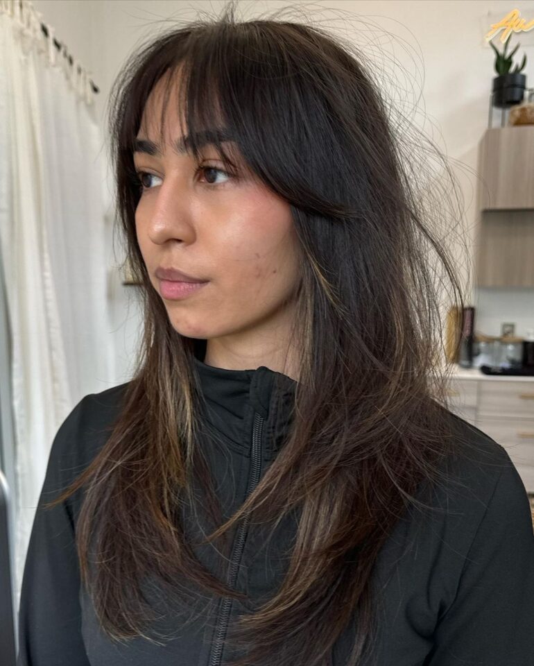 22 Super Wispy Bangs That Are Hollywood's Haircut Of Choice