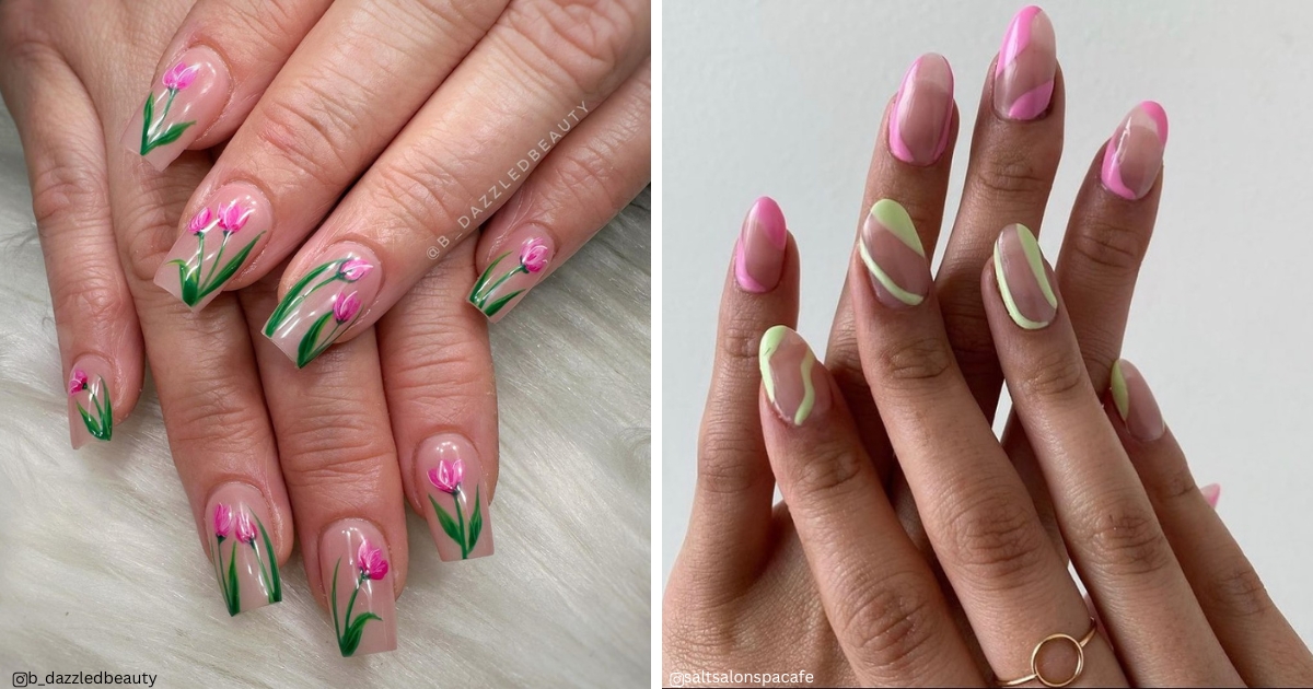 22 Fresh Trendy Spring Nails You'll Want To Copy This Season