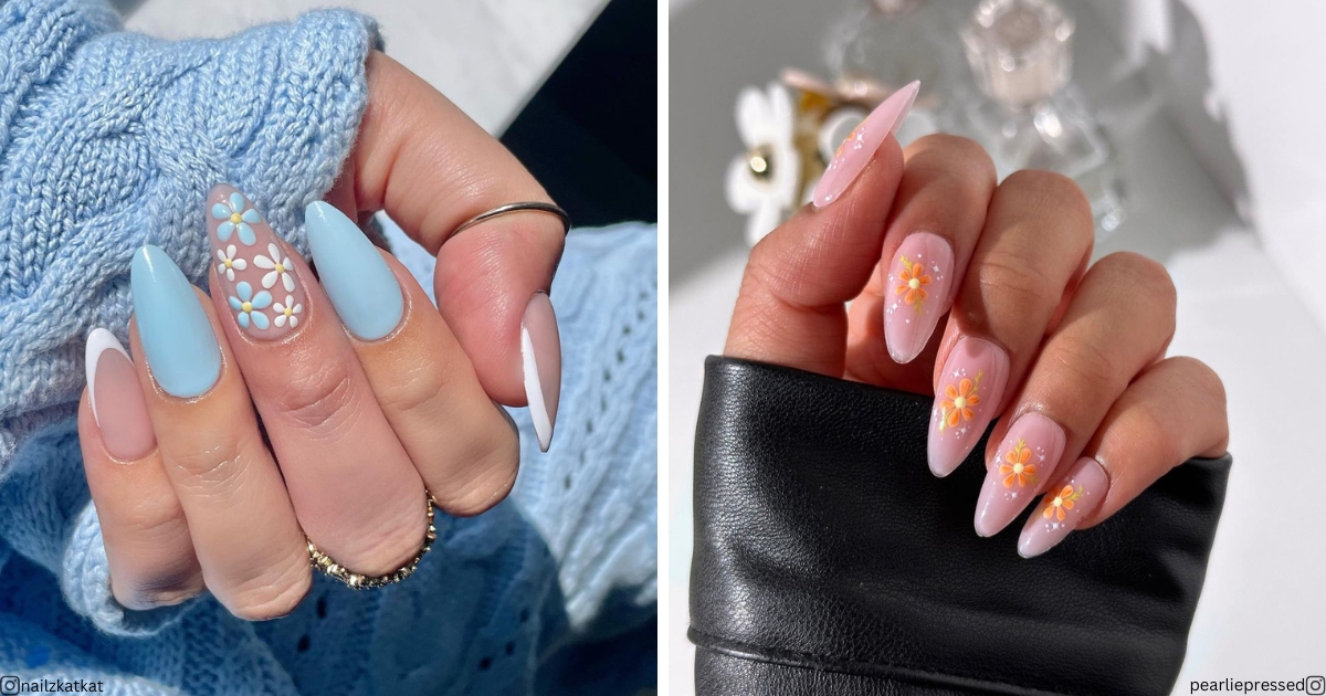 Dare To Bloom With These 21 Acrylic Almond Spring Nails