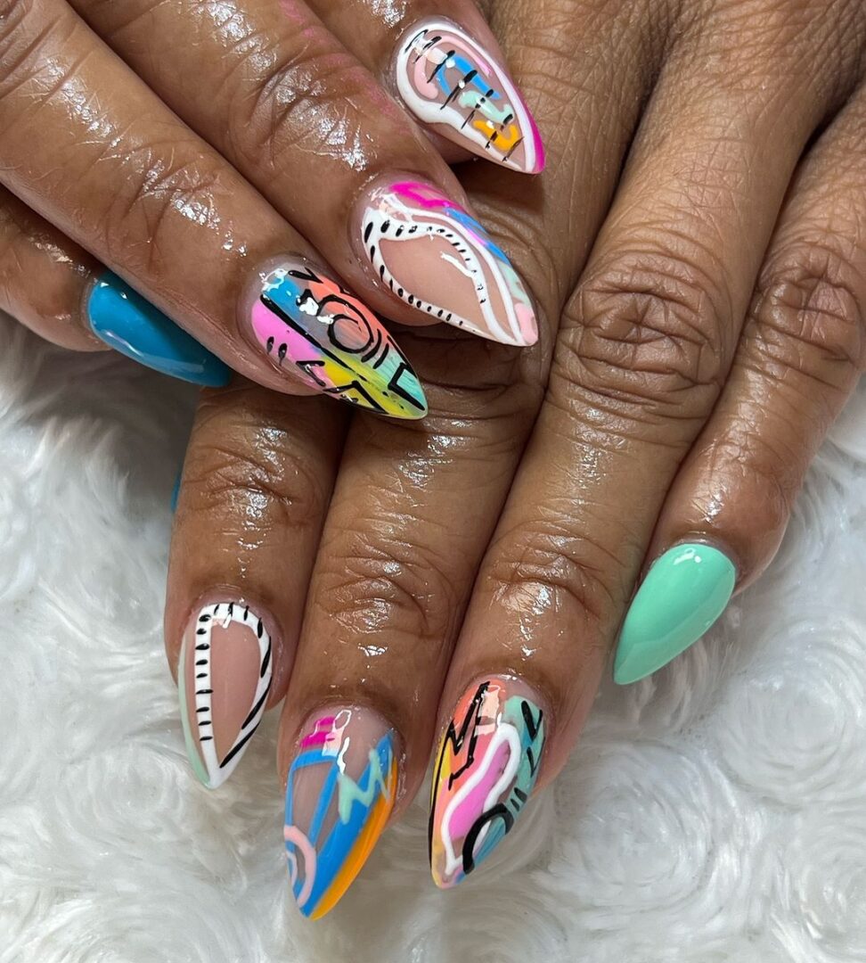 Dare To Bloom With These 21 Acrylic Almond Spring Nails