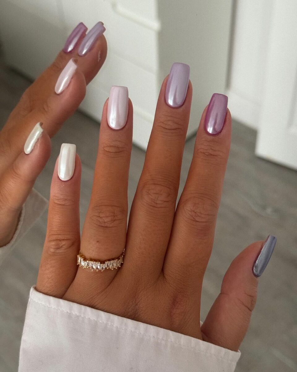 Unleash Your Inner Diva With These Lovely 25 Purple Nails