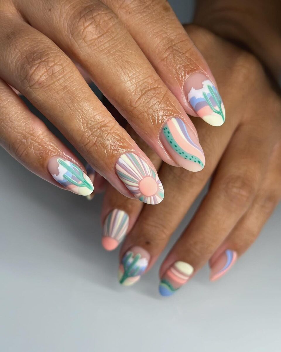 Dare To Bloom With These 21 Acrylic Almond Spring Nails