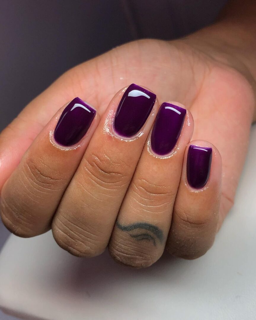 Unleash Your Inner Diva With These Lovely 25 Purple Nails