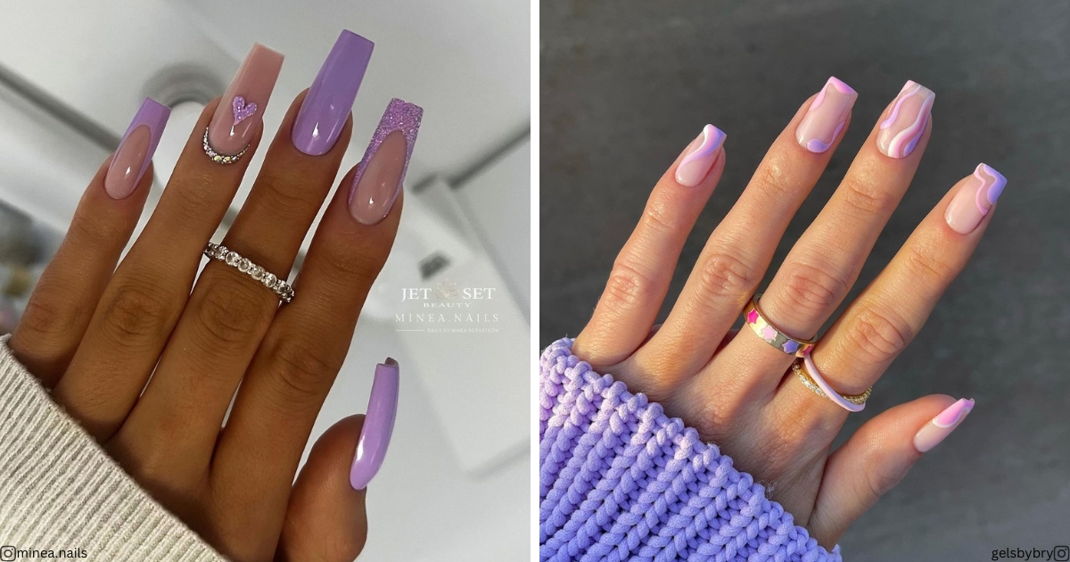 Unleash Your Inner Diva With These Lovely 25 Purple Nails