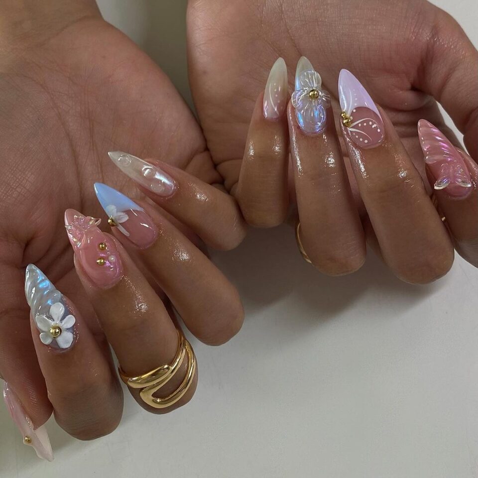 22 Fresh Trendy Spring Nails You'll Want To Copy This Season