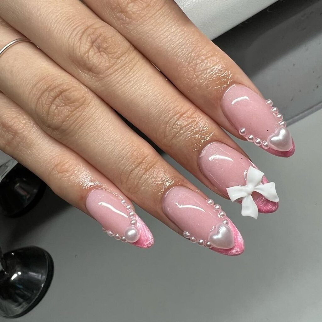 Say Oui To These 25 French Tip Acrylic Nails Ideas