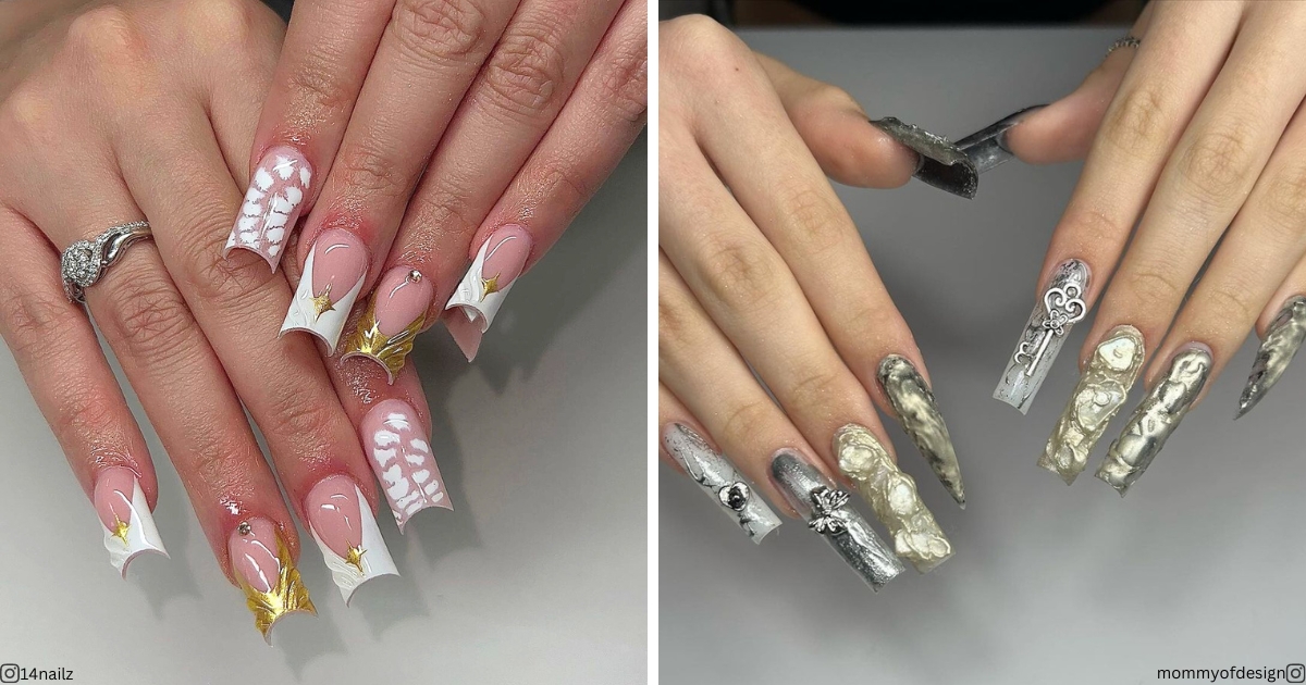 17 Greek Goddess Nails For A Mythical Glamorous Mani