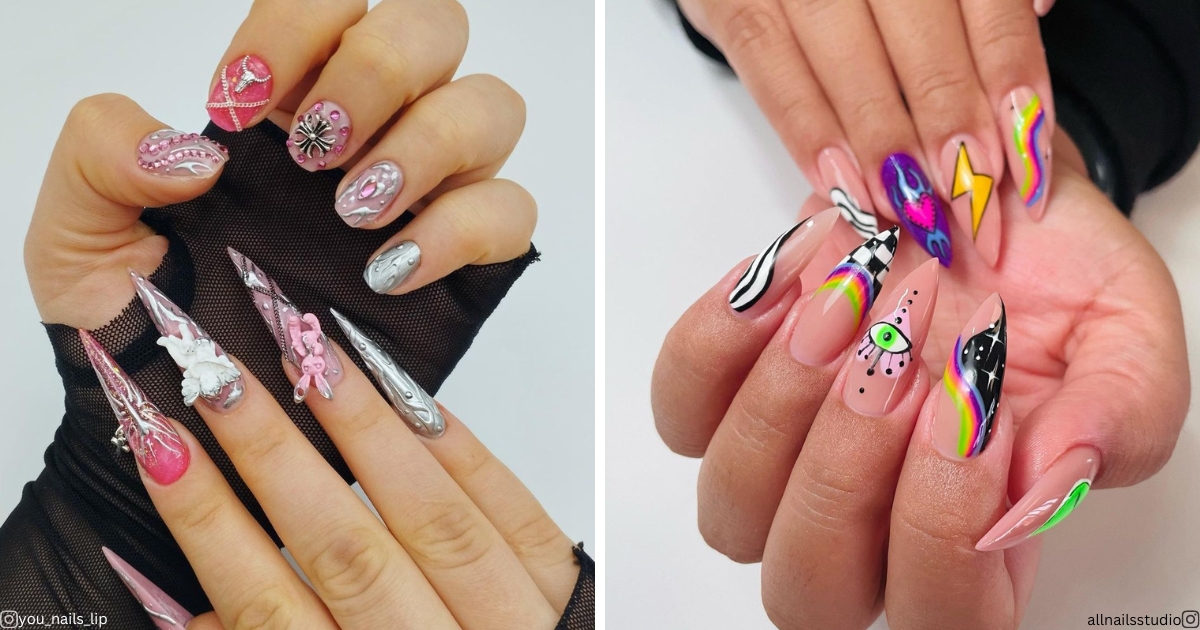 20 Crazy Nails That Will Unleash Your Creative And Playful Side