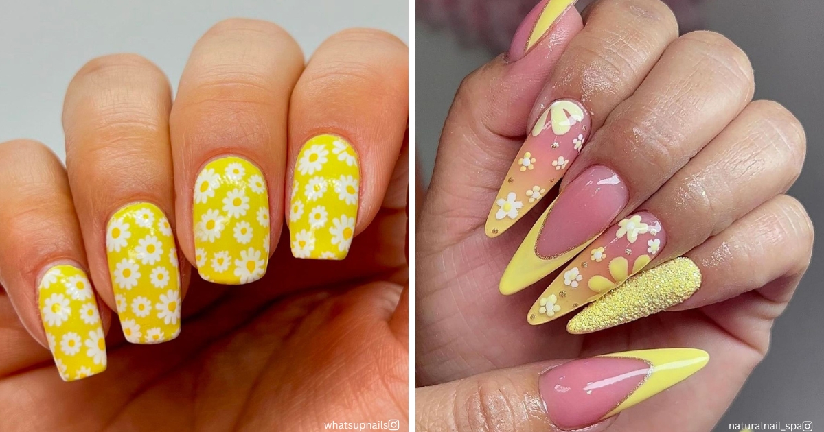 22 Yellow Nails Ideas That Work All Year Round