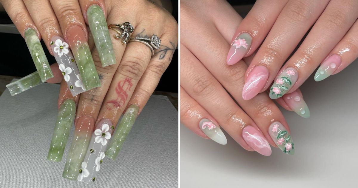24 Jade Nails Designs That Will Make You Feel Like Royalty