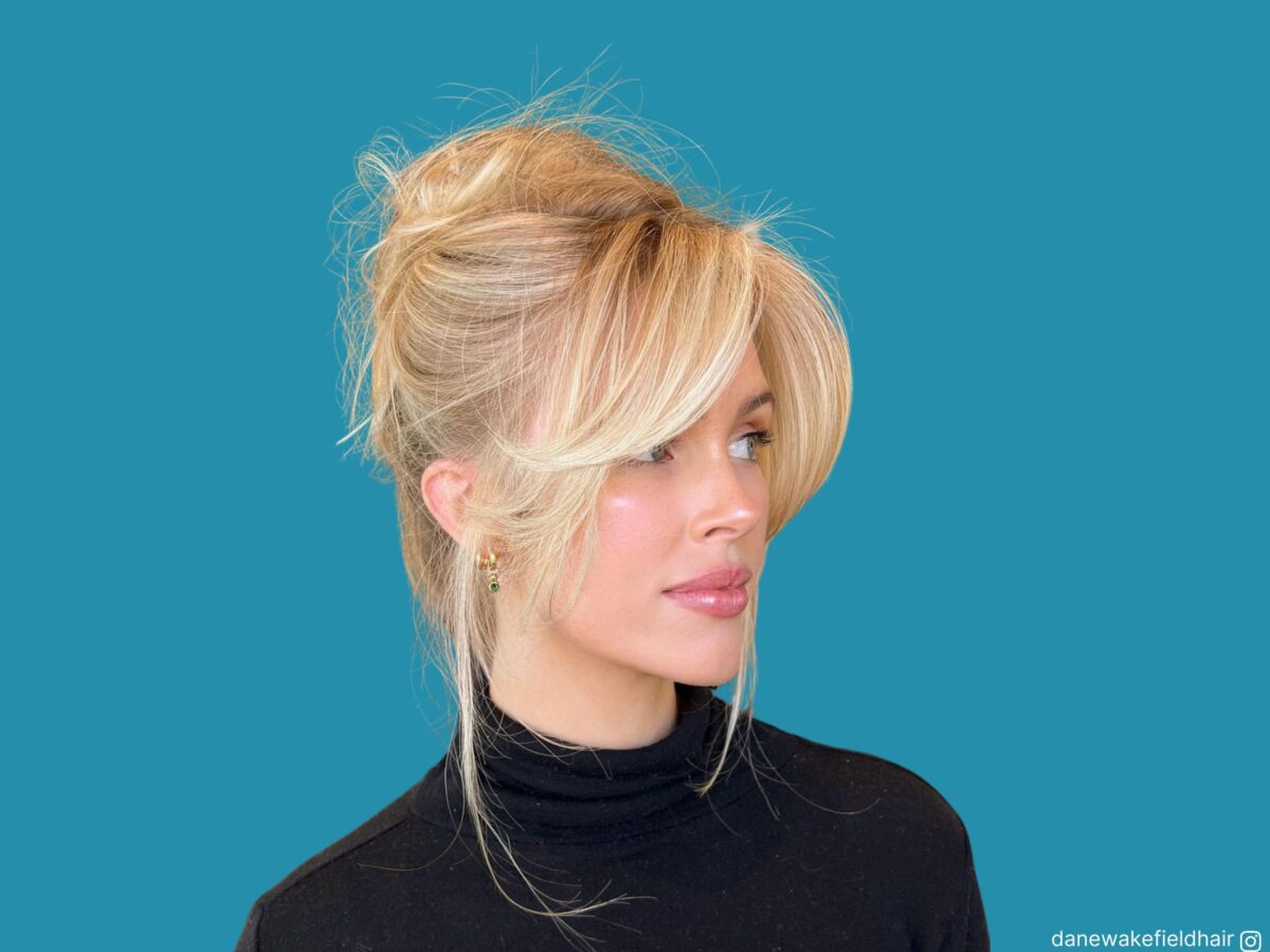 24 Updo With Bangs Combos That Will Make You Look Bang-tastic