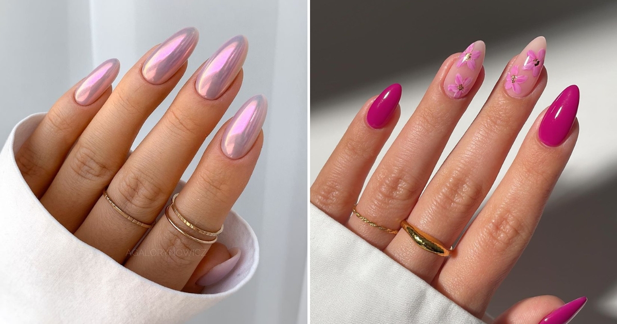 25 idées d'ongles roses pour une manucure rose tout au long de l'année