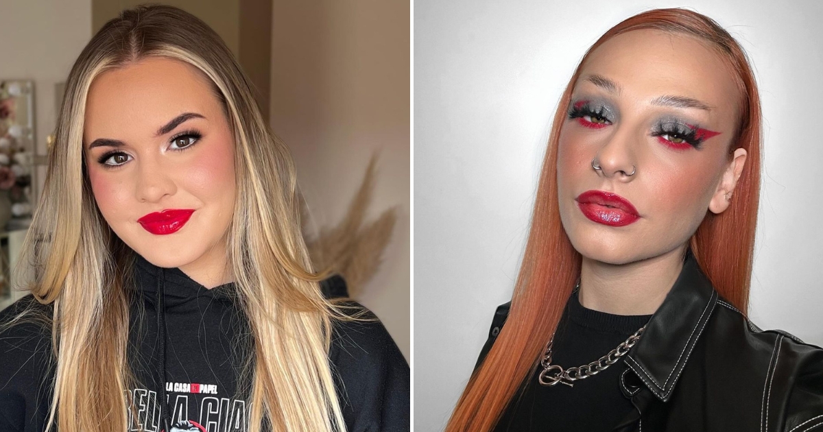 25 looks de maquillaje rojo glamuroso que harán que todo el mundo se ...