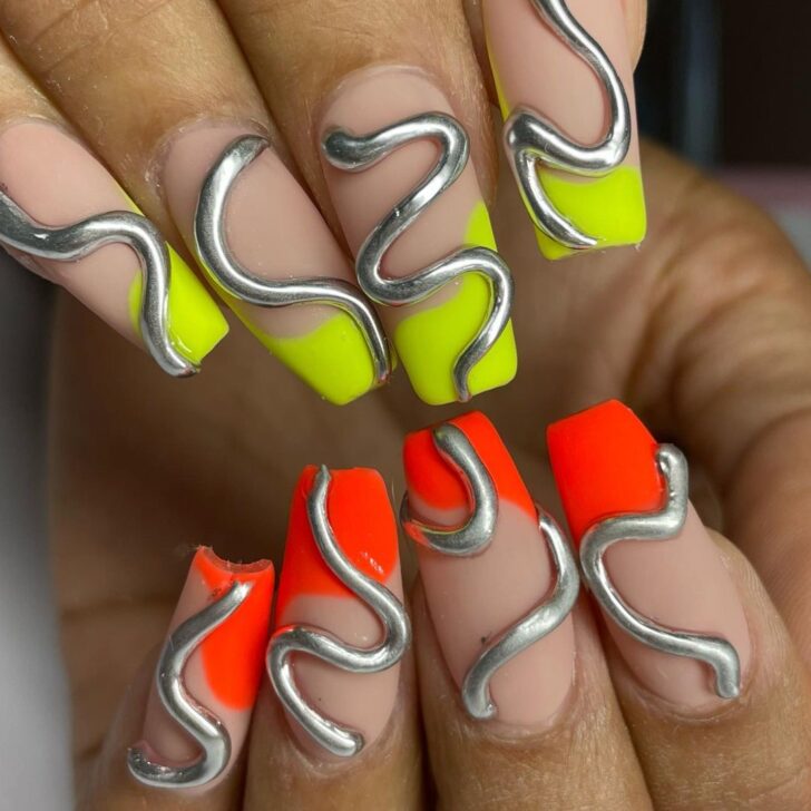 These 25 Vibrant Neon Nails Are Instant Mood Boosters